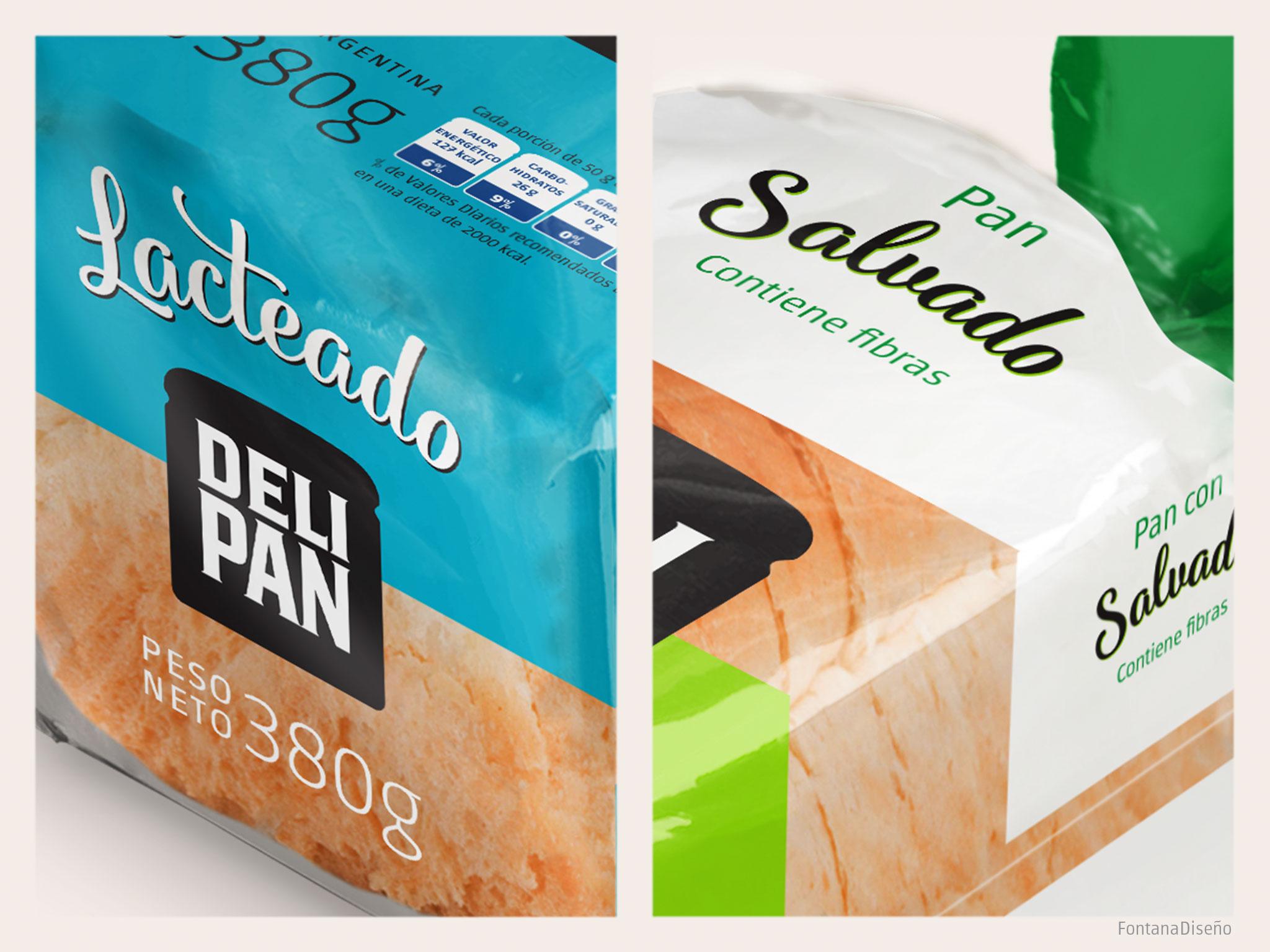 Delipan. Naming e identidad integral. Diseño de familia de empaques ...