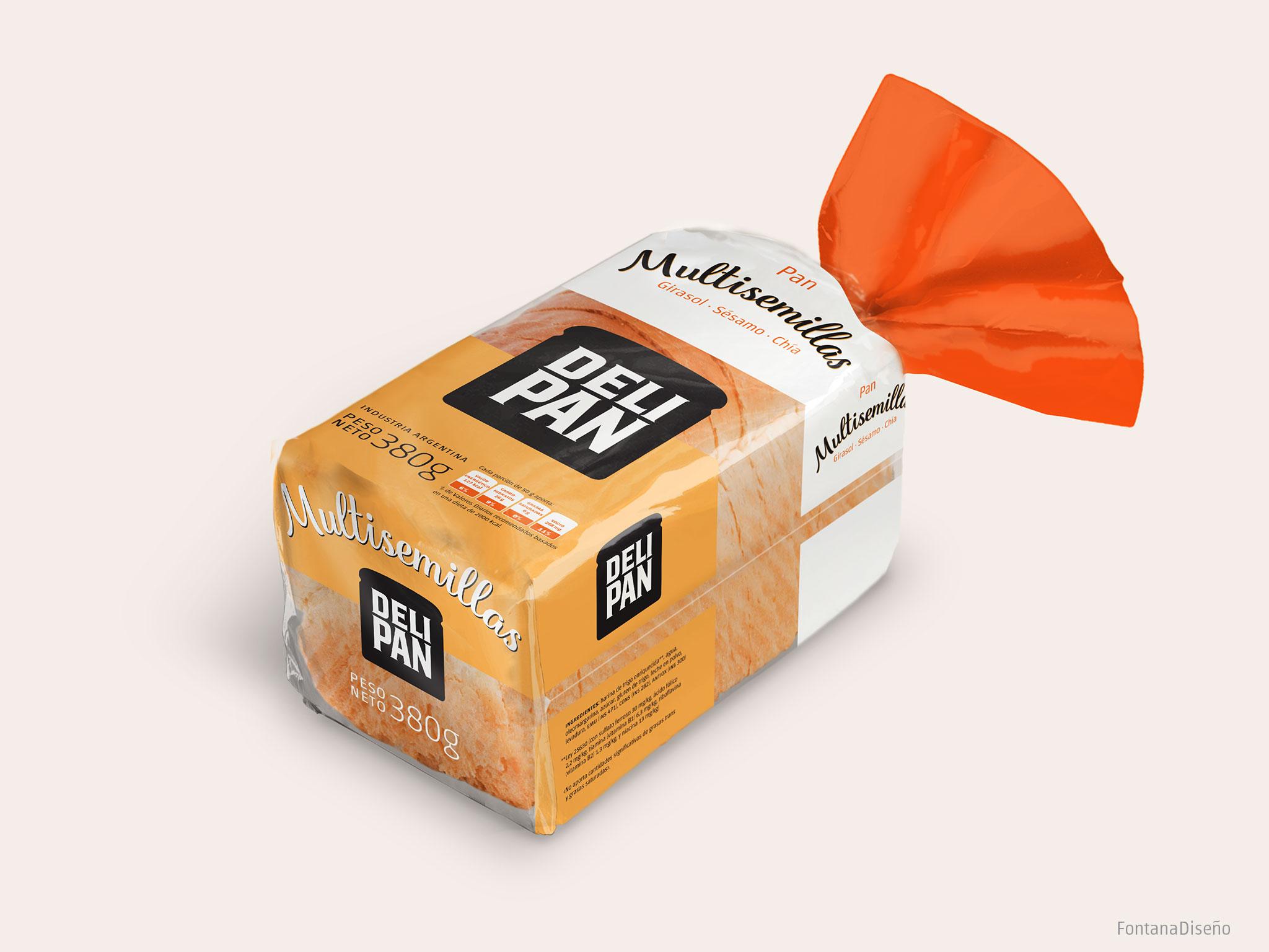 Delipan. Naming e identidad integral. Diseño de familia de empaques ...