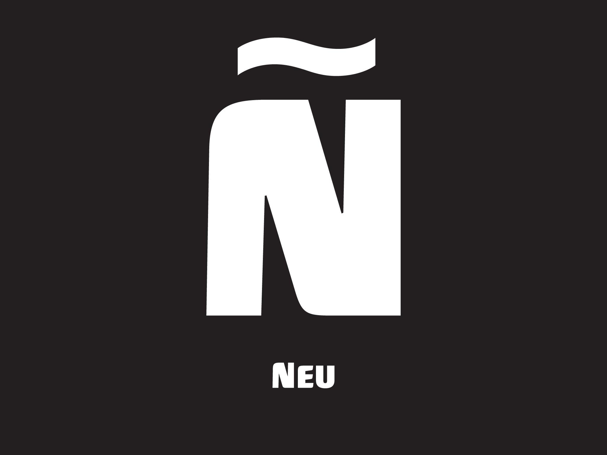 NEU. Diseño de familia tipográfica para productos. - FontanaDiseño