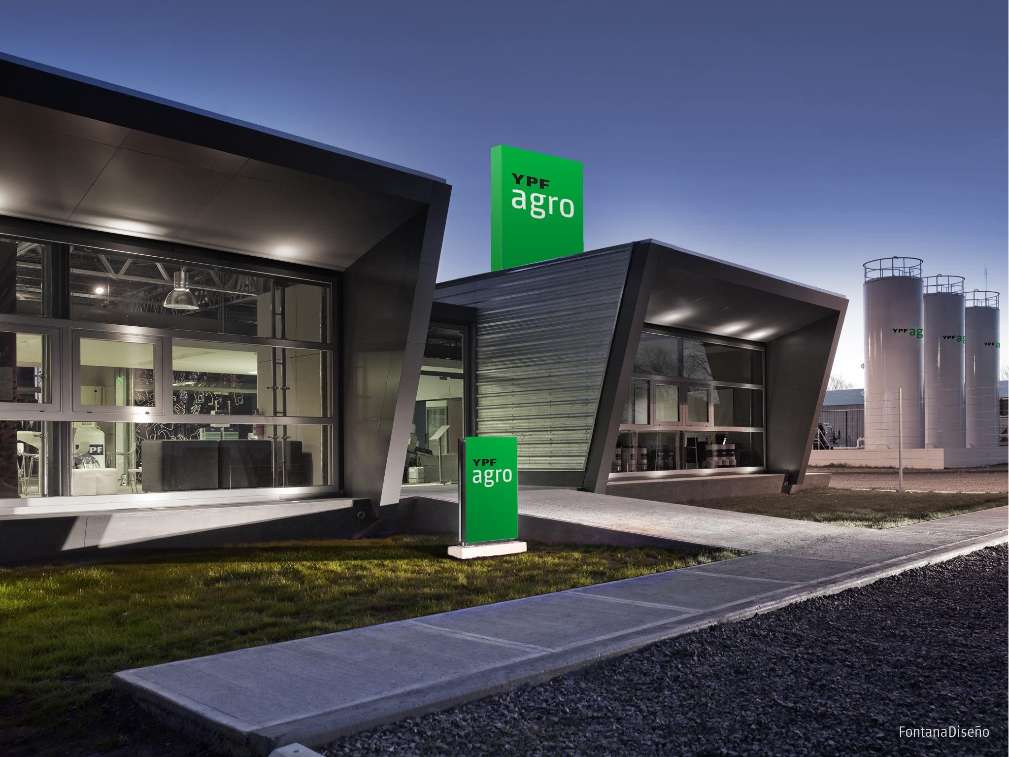YPF Agro. Diseño integral de imagen corporativa. Arquitectura marcaria ...