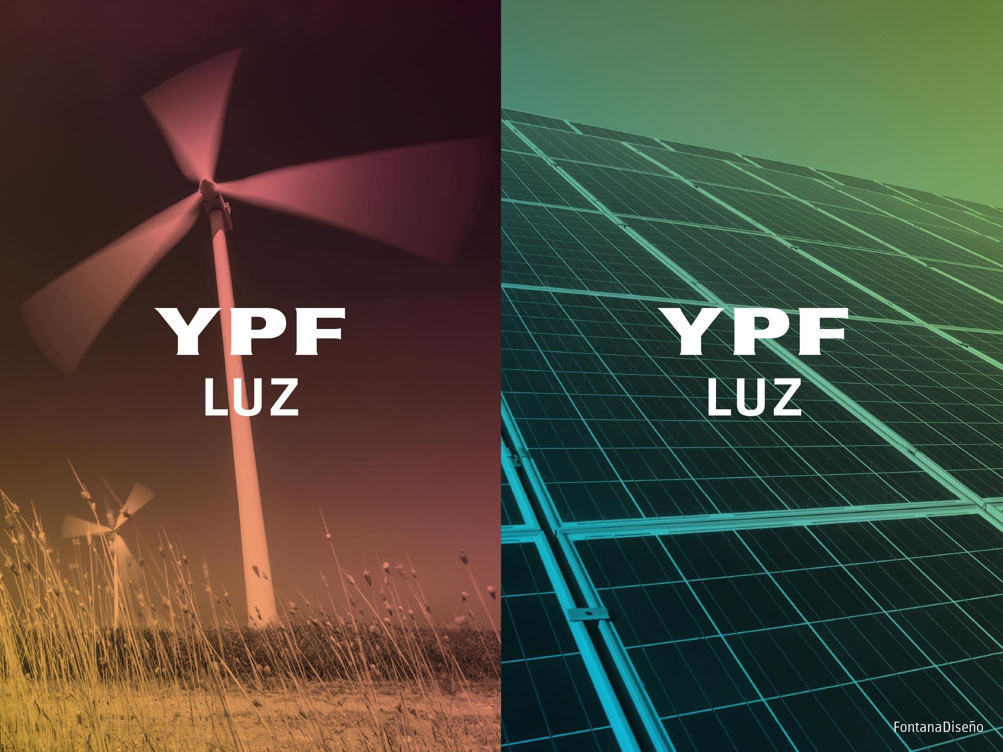 YPF Luz. Diseño integral de imagen institucional. - FontanaDiseño